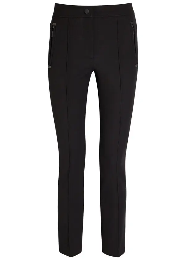 Moncler Slim-leg Twill Ski Trousers - Black
