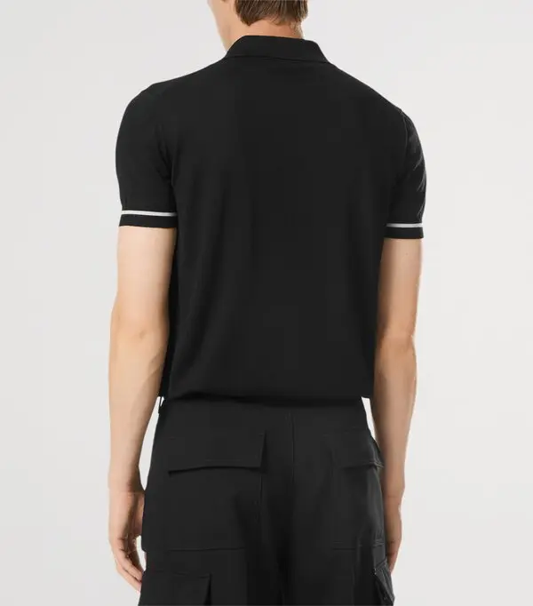 TOM FORD Cashmere-silk Polo Shirt - Black