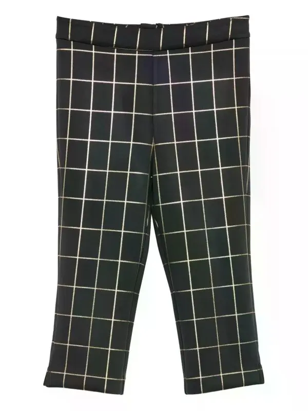 Cynthia Rowley Checked Capri Shorts