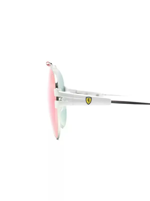 Ray-ban X Scuderia Ferrari Pilot Sunglasses - Silver