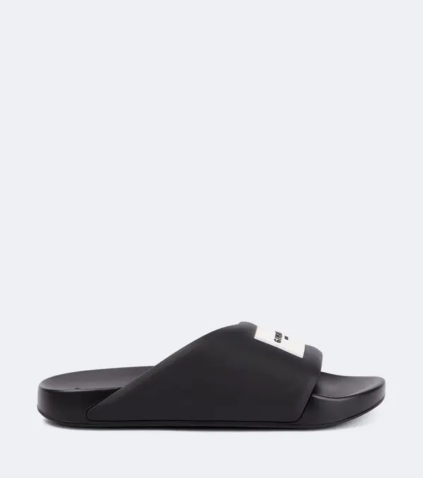 Givenchy Logo Slides - Black