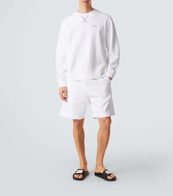 Givenchy Logo Slides - Black