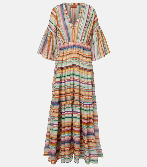 Missoni Zigzag Maxi Dress - Multicoloured