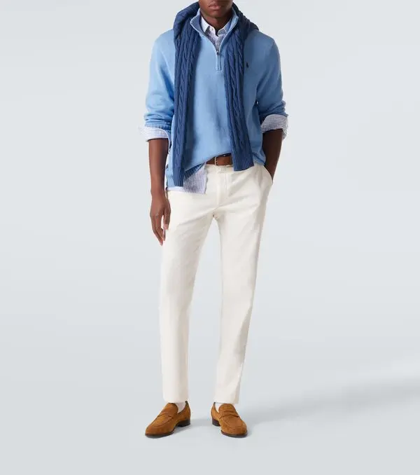Polo Ralph Lauren Cotton Half-zip Sweater
