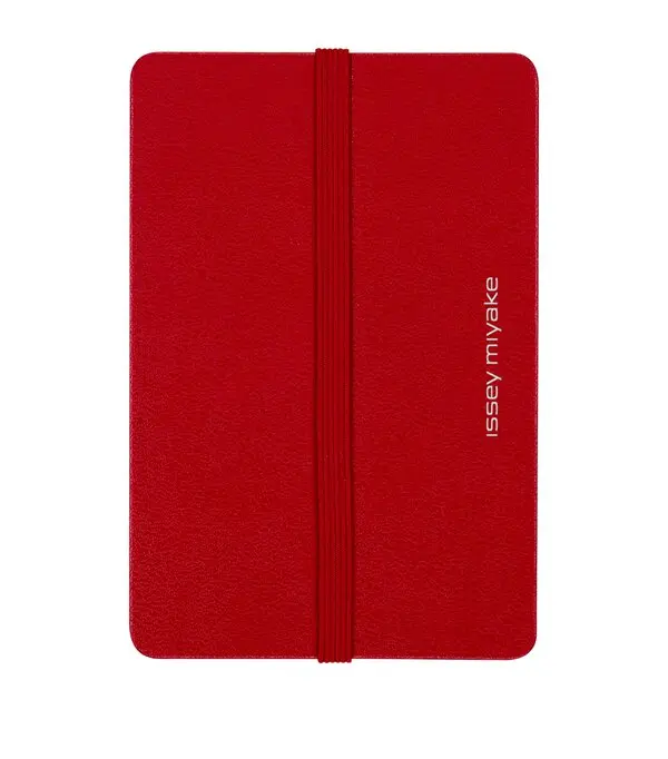 MOLESKINE X Miyake Design Studio Business Card Holder - Red