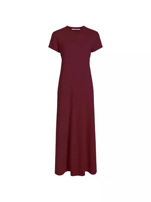 Proenza Schouler White Label Noelle Short Sleeve Dress - Red