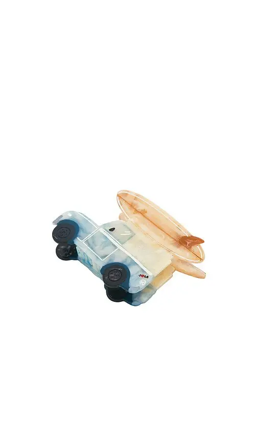 SOLAR ECLIPSE Hand-painted Vintage Car Claw Hair Clip - Multi