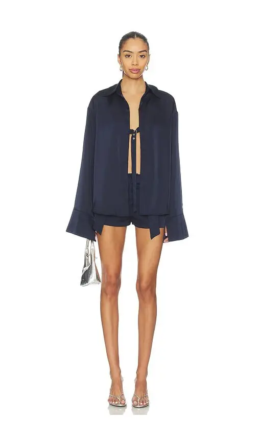 BY.DYLN Andi Shirt - Navy