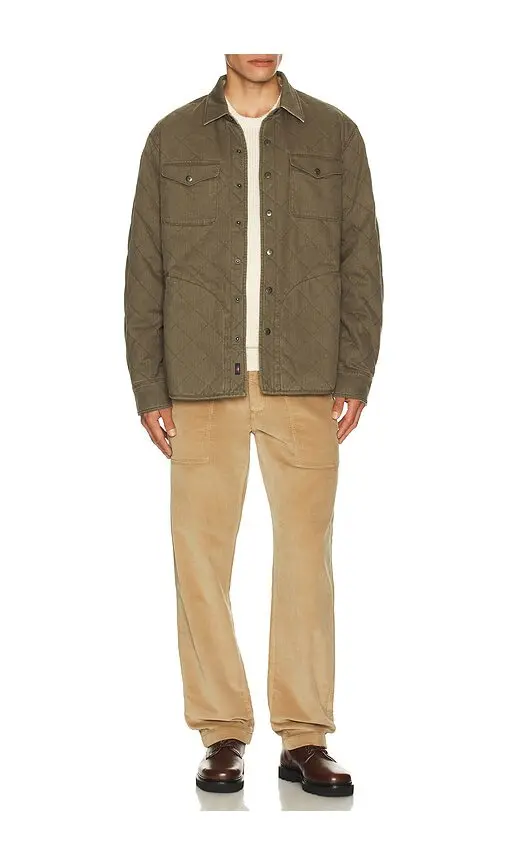 Faherty Brand Stretch Terry Corduroy Utility Trousers