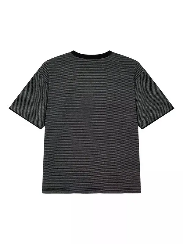 STUDIO TOMBOY Striped Round-neck T-shirt - Black