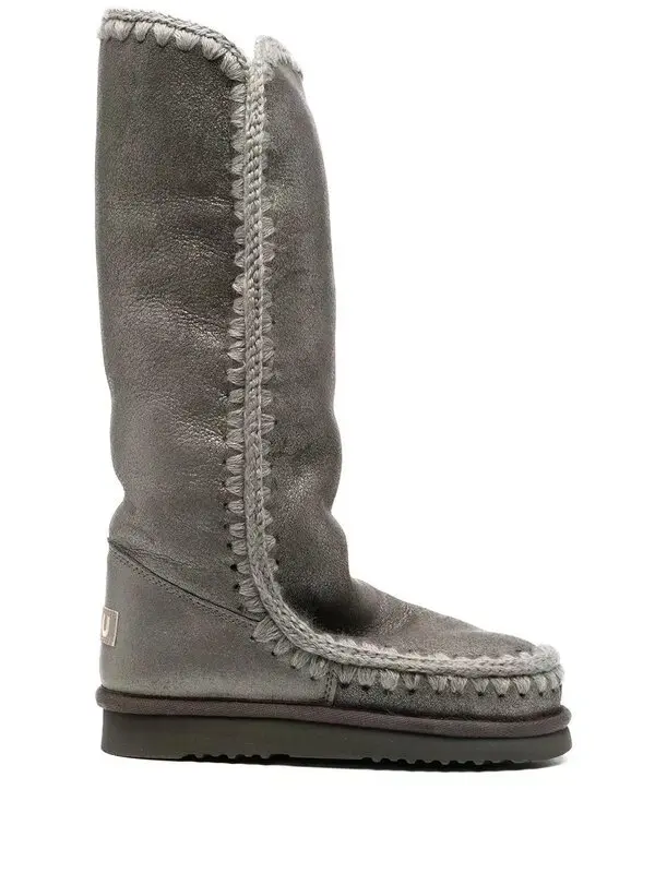 Mou Calf-length Shearling Snow Boots