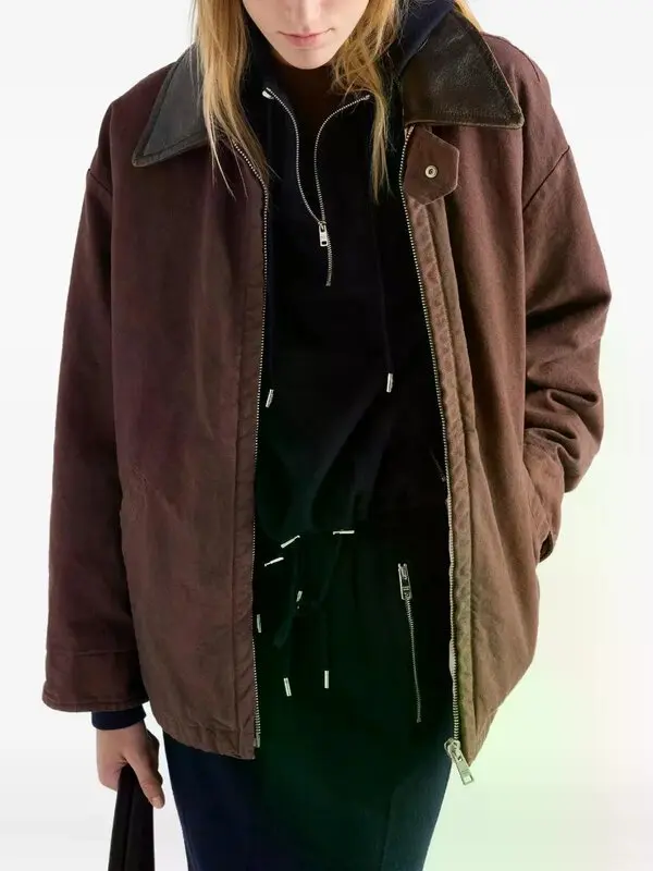 Prada Quilted Jacket With Zip Fastening