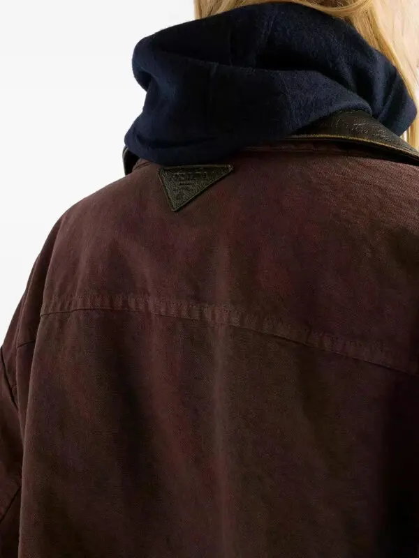 Prada Quilted Jacket With Zip Fastening