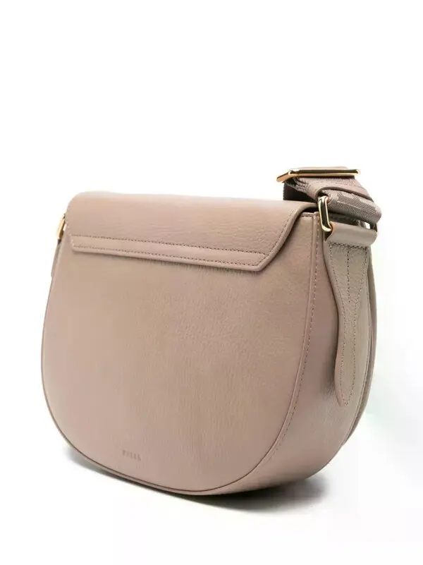 Furla Lotus Grained-texture Shoulder Bag