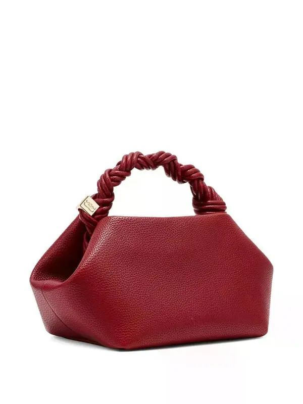 GANNI Small Bou Twisted-handle Tote Bag - Red