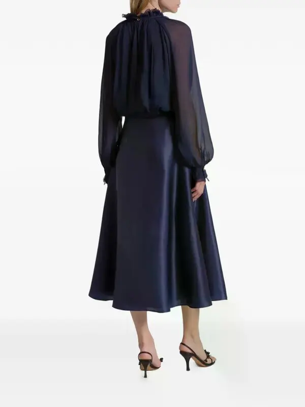 Alberta Ferretti Ruffled Blouse