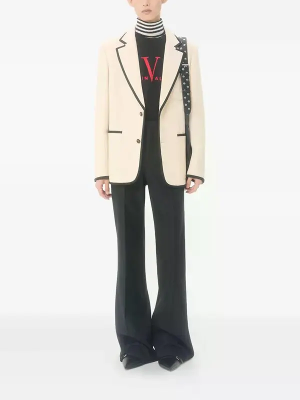 Valentino Garavani Single-breasted Blazer - Neutrals