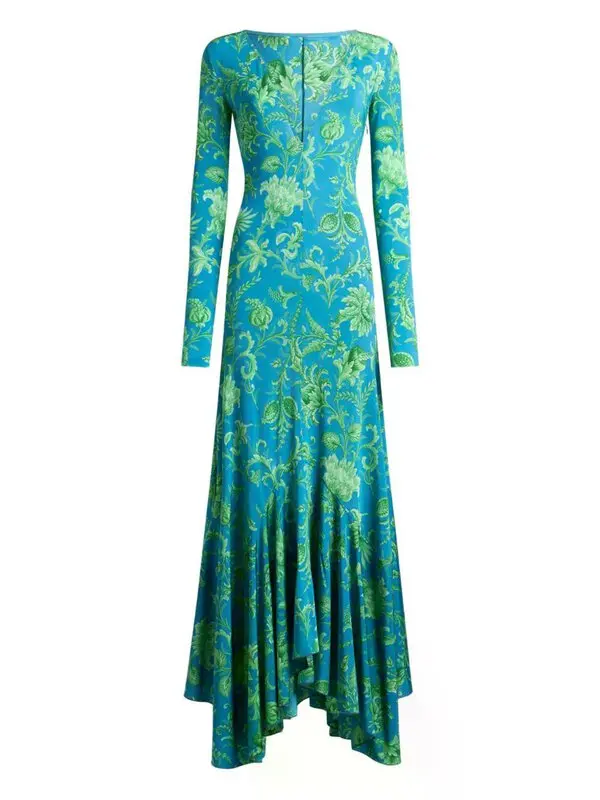 Etro Floral-motif Maxi Dress