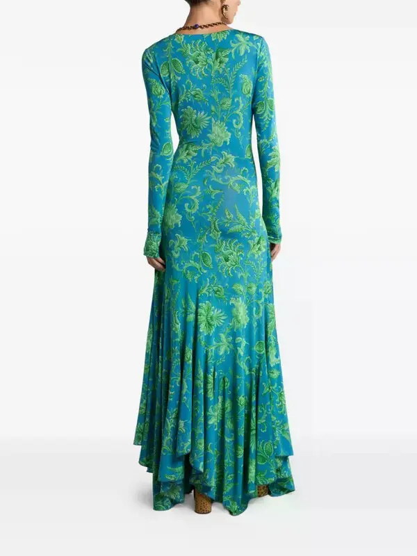 Etro Floral-motif Maxi Dress