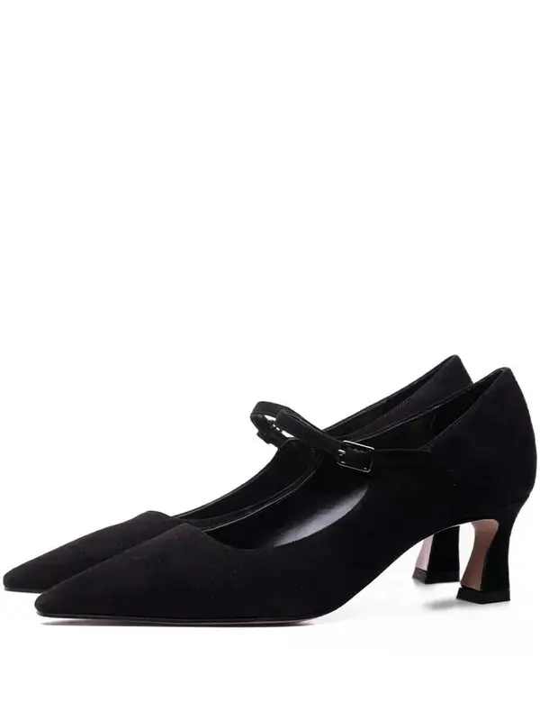 POCHE PARIS Buckle-strap Mary Jane Pumps