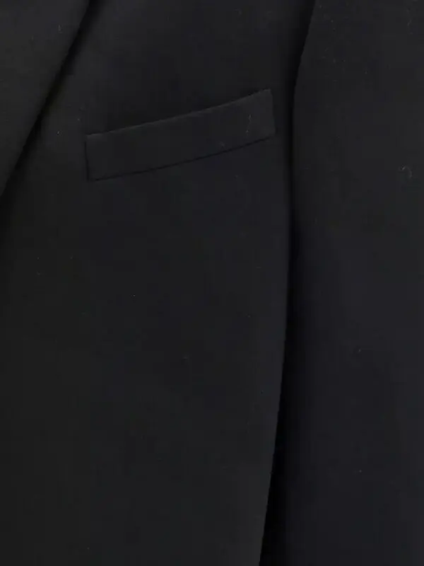 THE ROW Fedra Shawl-lapel Coat - Black