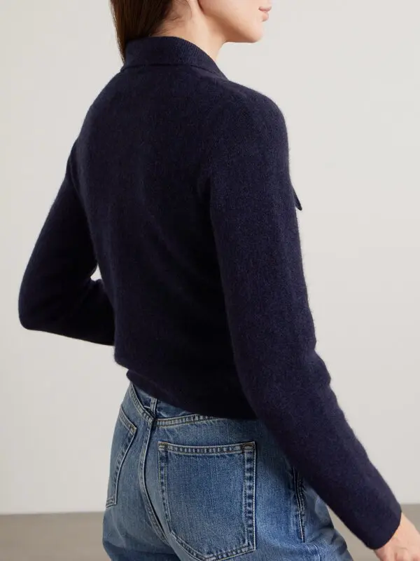 JAMES PERSE Cropped Stretch-knit Jacket