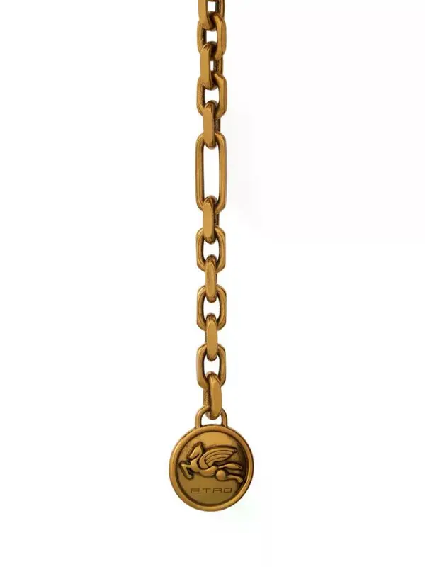 Etro Pegaso Coins Chain Belt