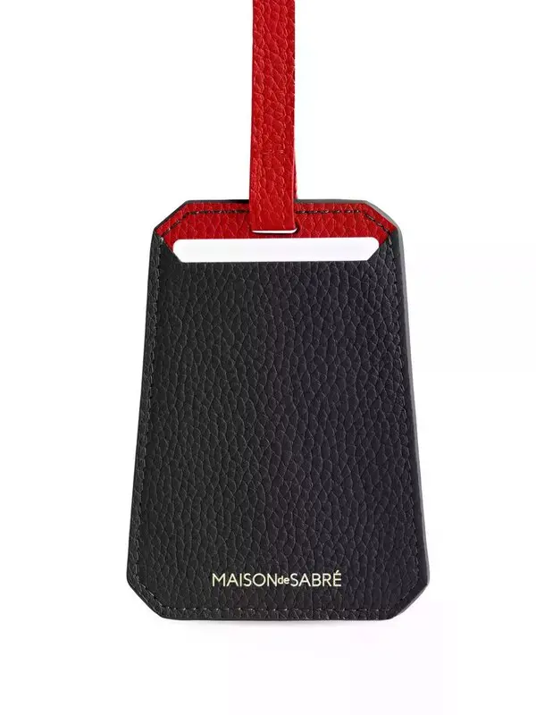 MAISON DE SABRE Leather Luggage Tag