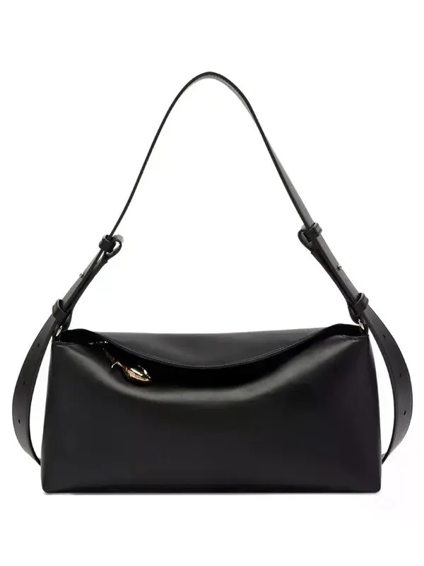 Erdem East West Bloom Shoulder Bag - Black