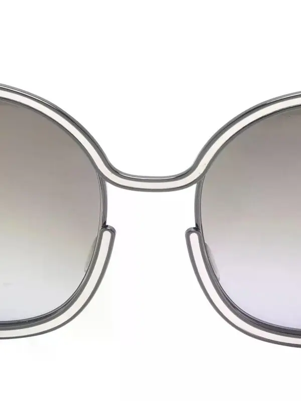 CHRISTIAN ROTH Oval Frame Sunglasses