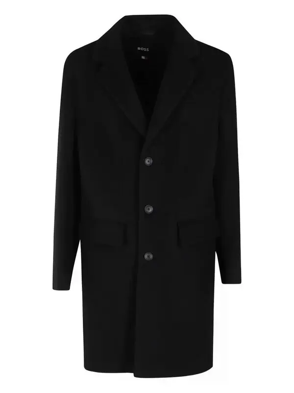 BOSS Wool Button Coat