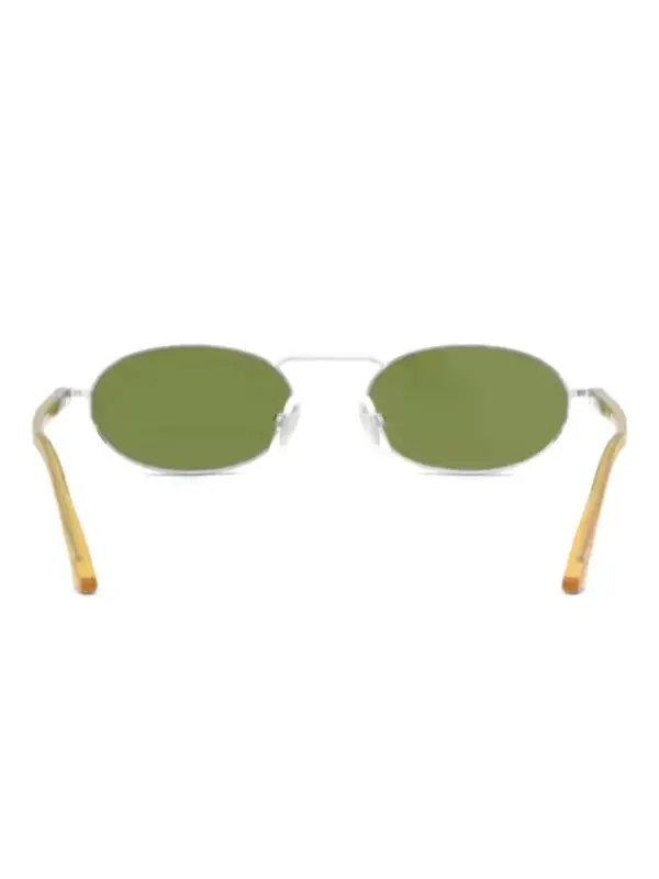 Persol Oval-frame Sunglasses - Silver
