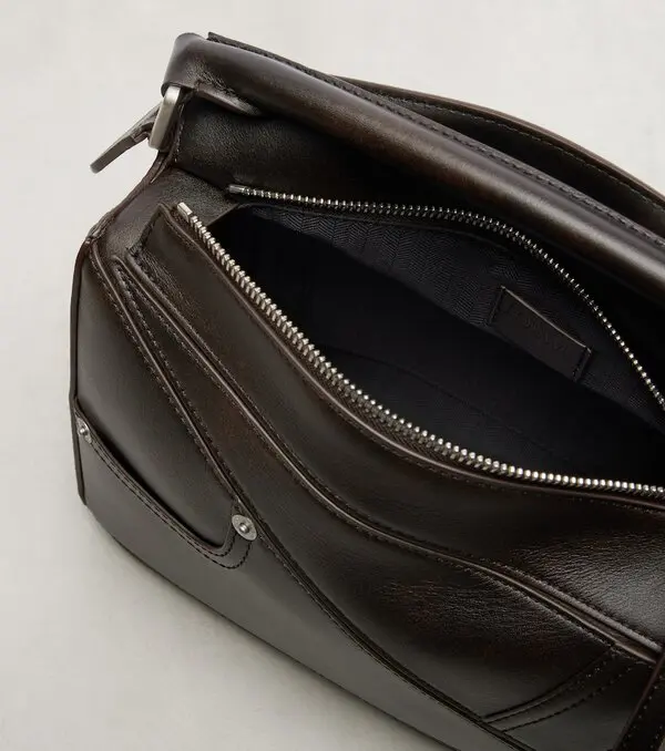 Loewe Small Leather Top-handle Bag