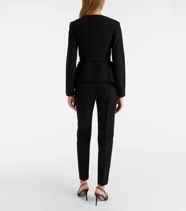Roland Mouret Crepe Slim Pants
