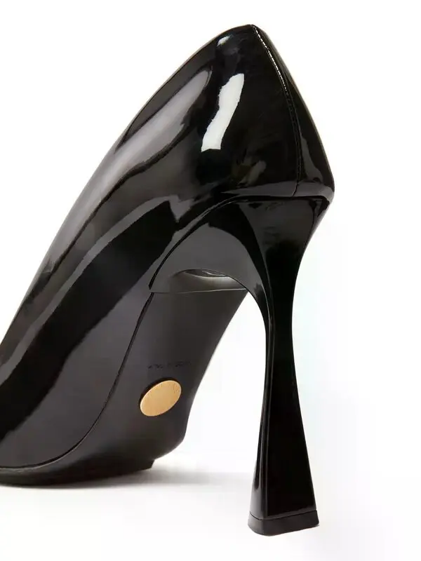 Stella McCartney Elsa Patent Pointed-toe Heeled Pumps