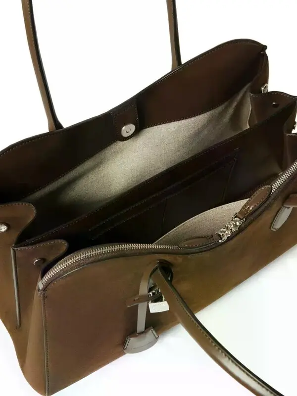Stella McCartney Ryder Textured Tote Bag - Brown