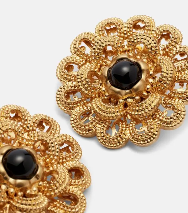 Chloé Feather Embellished Earrings