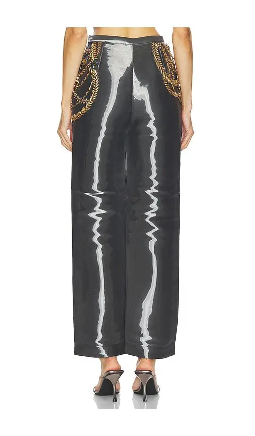 LA FUORI Vera Glass Trousers