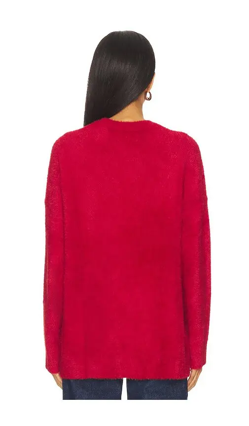 Show Me Your Mumu Graphic Crewneck Sweater - Red