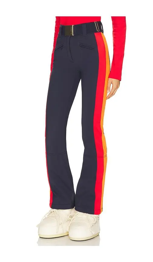 Goldbergh Ski Pant With Contrast Paneling - Blue