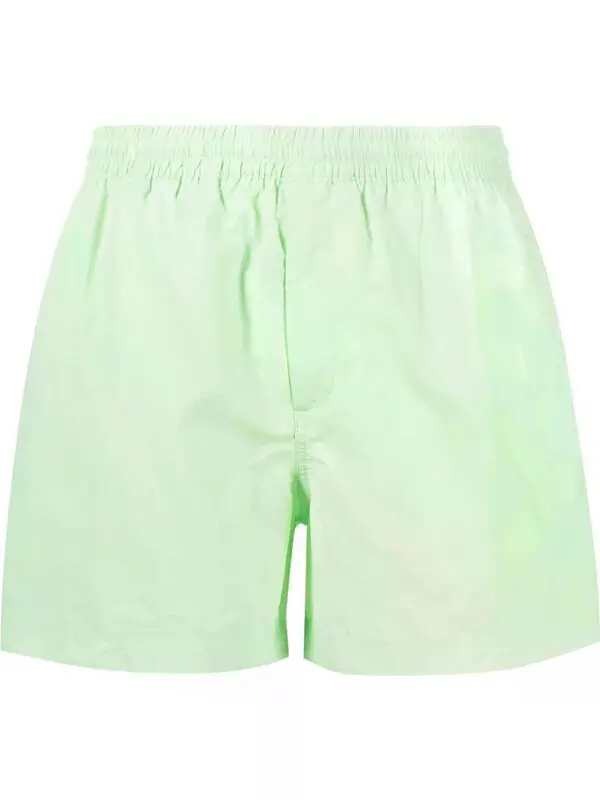 Y3 Slim-cut Swim Shorts - Green