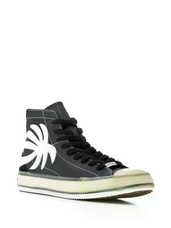 Palm Angels Palm Tree High-top Sneakers