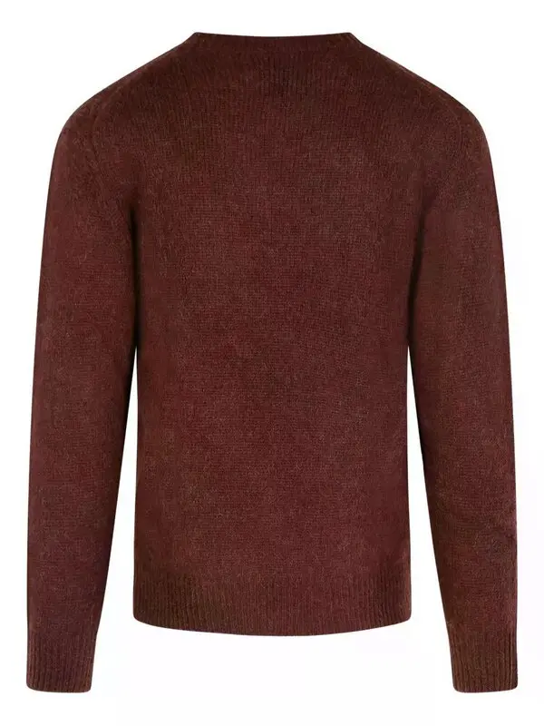 SEVEN GAUGE Ribbed-cuffs Crew-neck Sweater