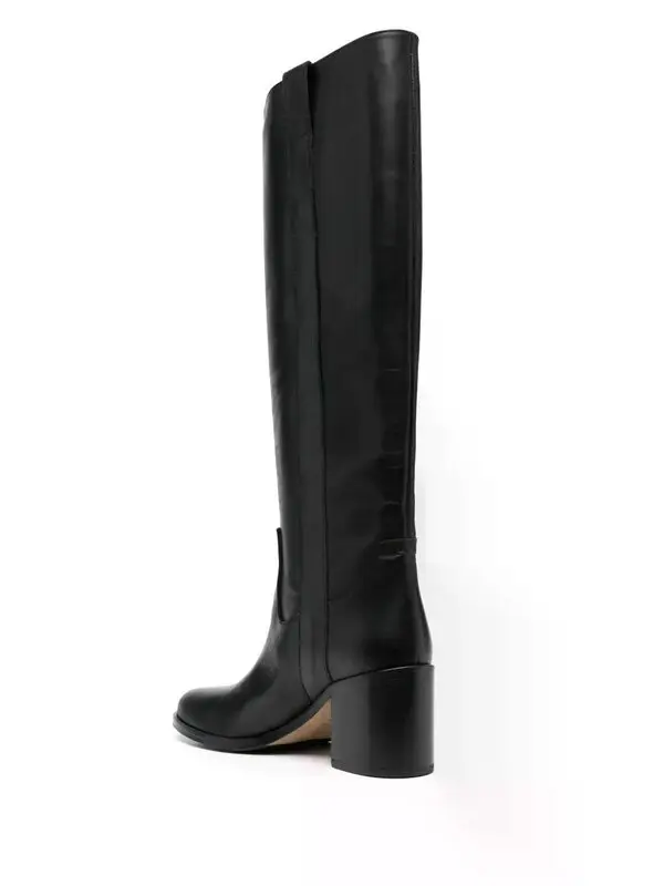 VIA ROMA 15 Venice Leather Knee-high Boots