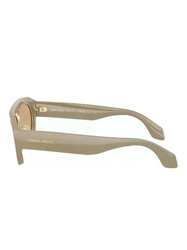 Giorgio Armani Oval-frame Sunglasses