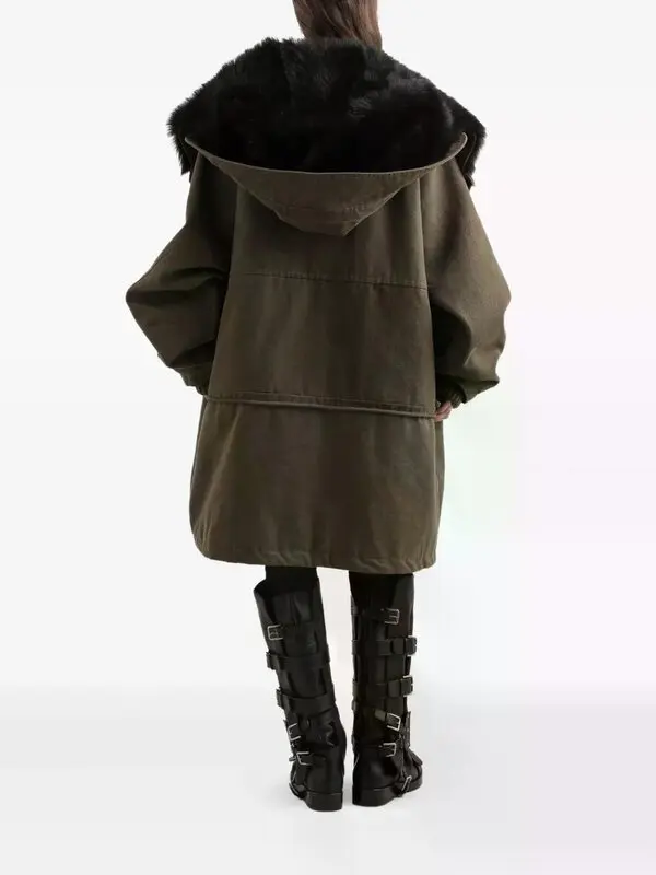 Dolce & Gabbana Fur-trimmed Hooded Parka