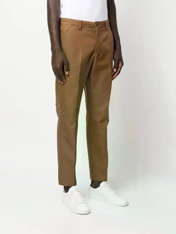 PT TORINO Mid-rise Tapered-leg Trousers
