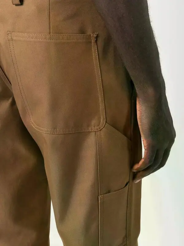 PT TORINO Mid-rise Tapered-leg Trousers