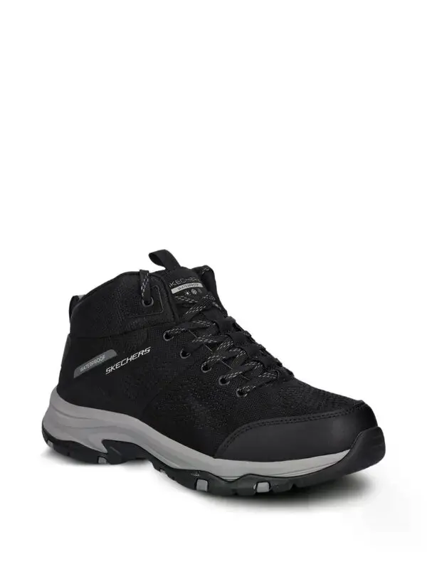 Sketchers Trail Destination Lace-up Sneakers - Black
