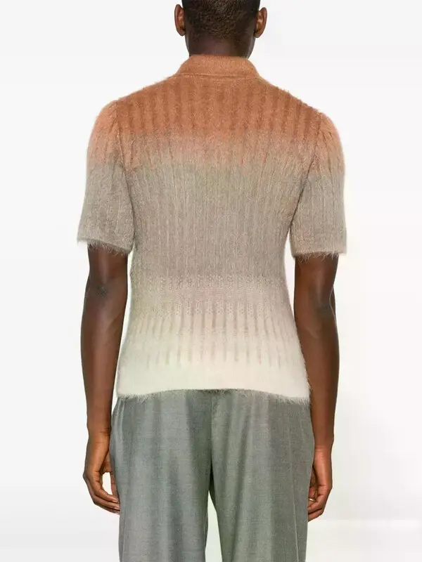 Fendi Gradient-effect Polo Shirt
